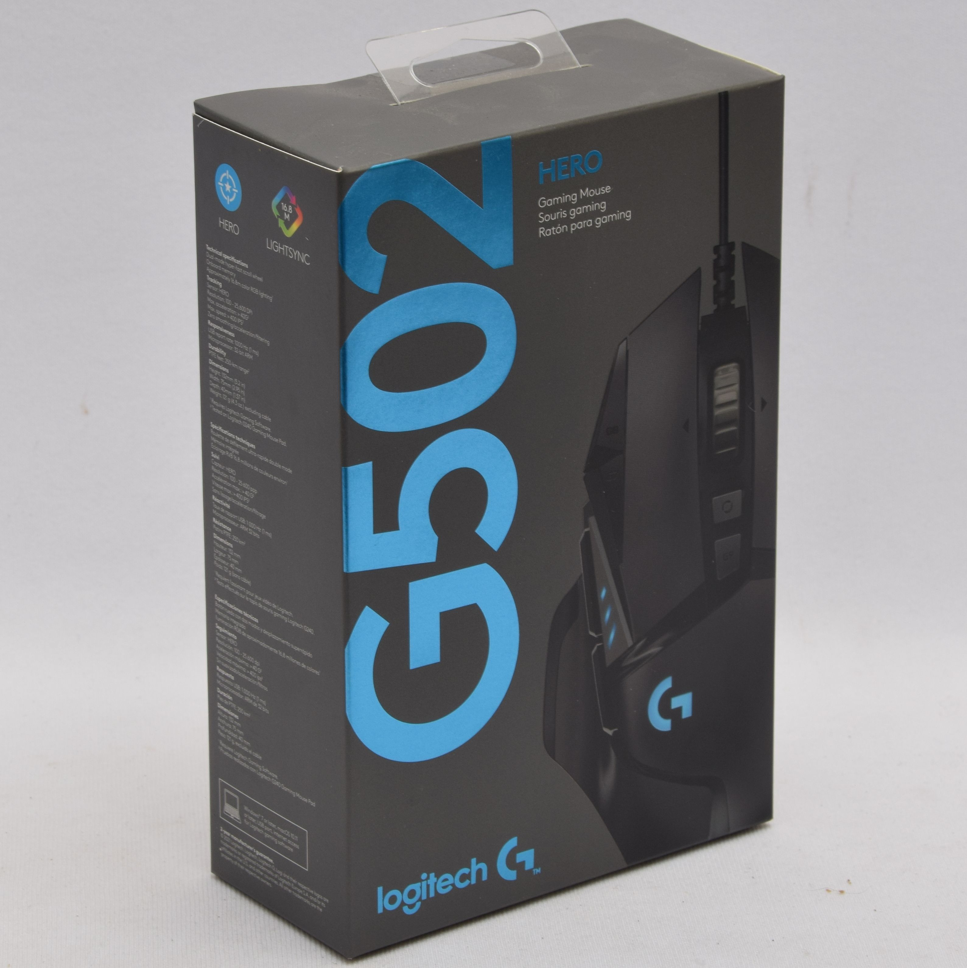 New Logitech G502 Hero Wired Gaming Mouse - Black (NEW) - Own4Less